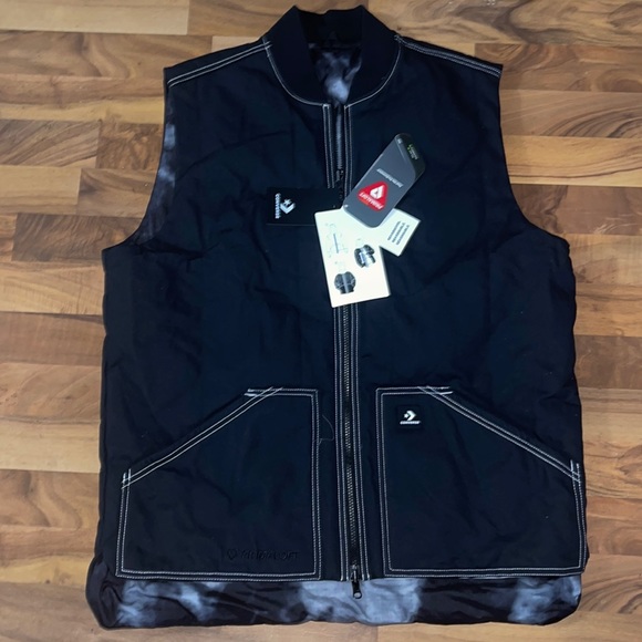 Converse | Jackets & Coats | New Converse Reversible Padded Utility ...